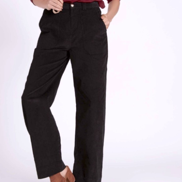 TanJay | Pants & Jumpsuits | Tanjay Fits Like Size 8 Black Corduroyfeel ...